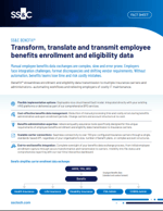 BenefiX - employee benefit enrollment and eligibility data transmittal ...