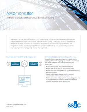 Retirement Advisors & TPA Solutions | SS&C